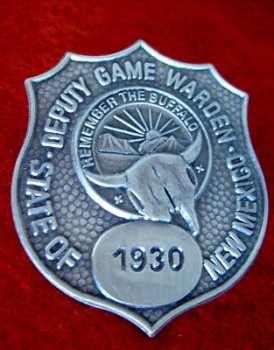 Park Ranger State of New Mexico Badge