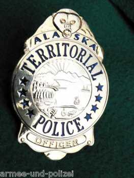 Officer Alaska Territorial Police Badge
