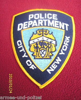 NYPD Patch original - extra groß