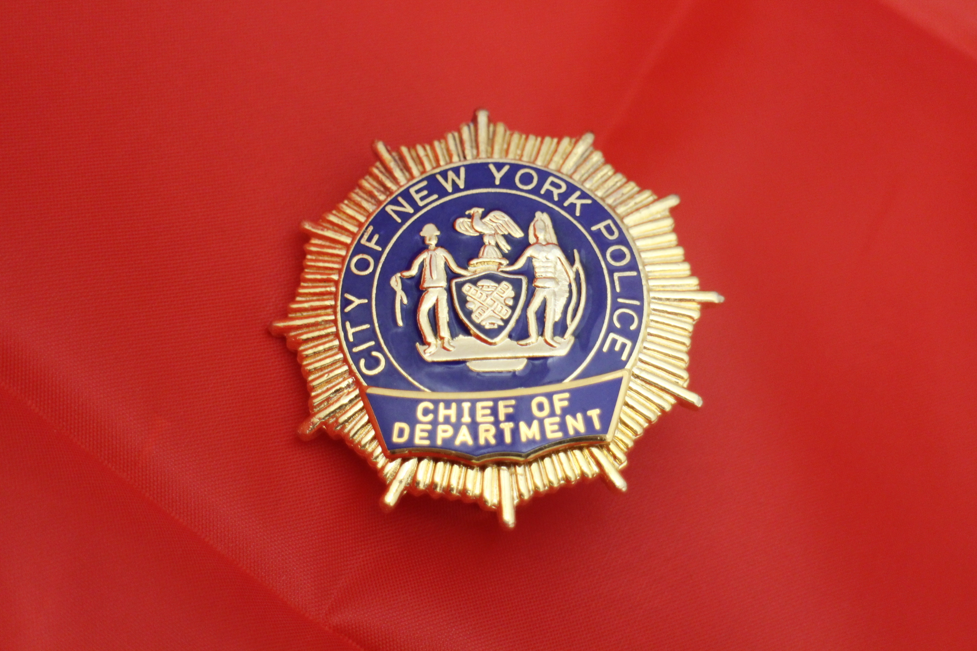 Chief City of New York Police US Badge Abzeichen