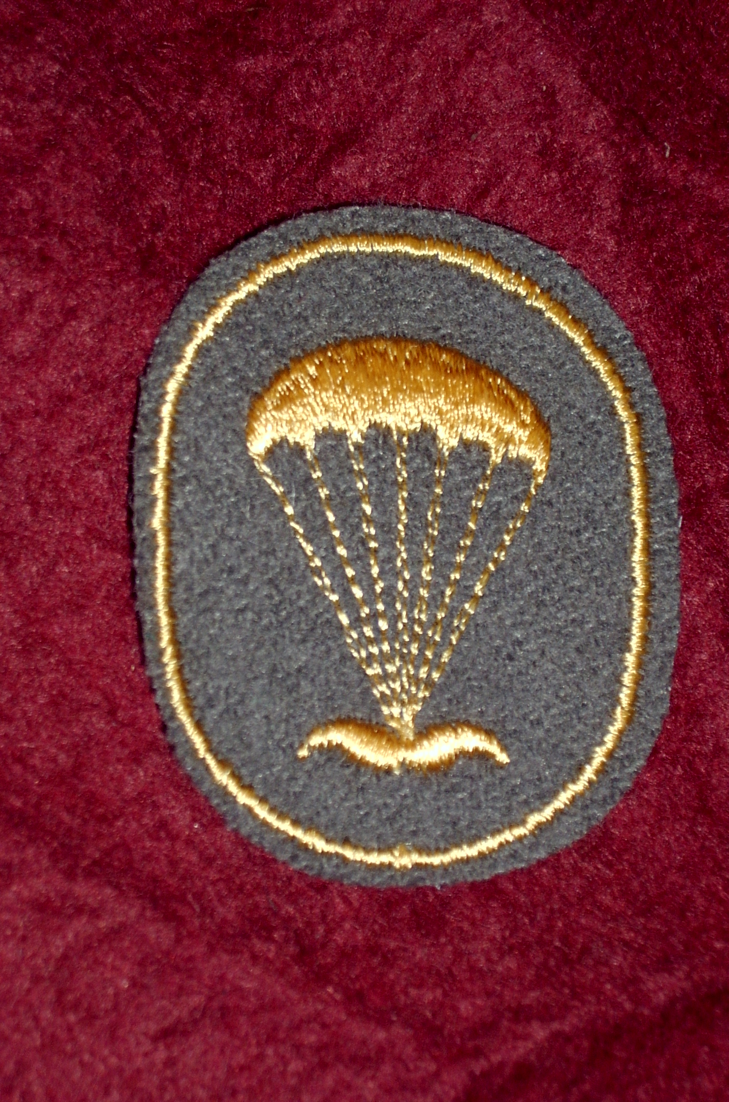 Dienstgradabzeichen Fallschirmjäger NVA