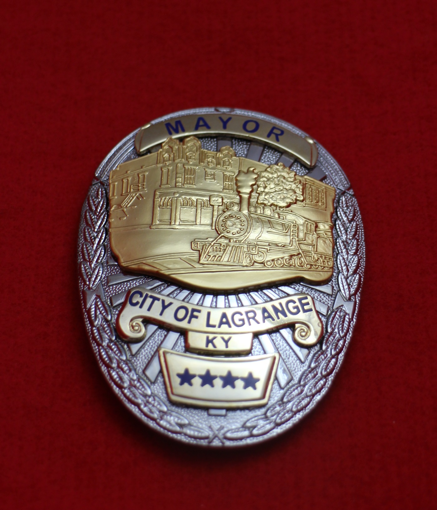 Mayor City of Lagrange Badge