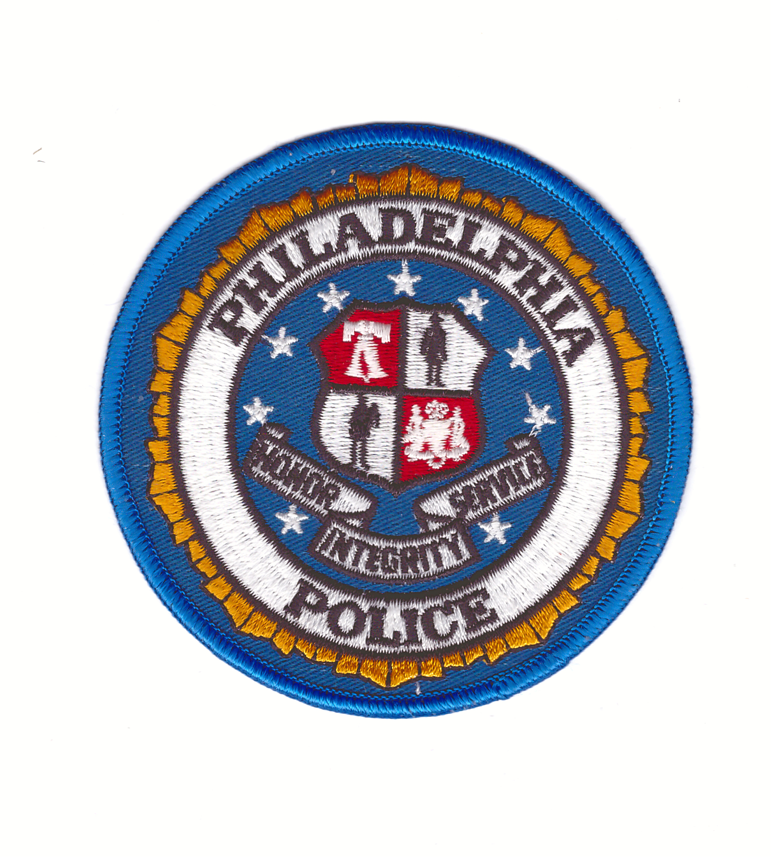 Philadelphia Police Honor Services Patch Aufnäher US Polizei