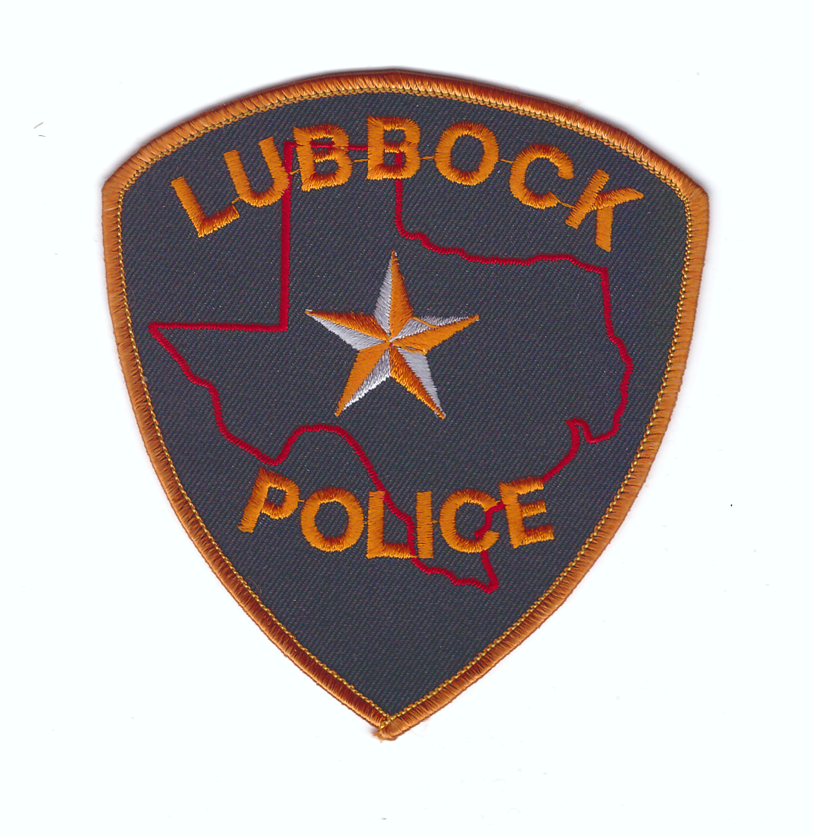 Lubbock Police Patch Aufnäher US Polizei