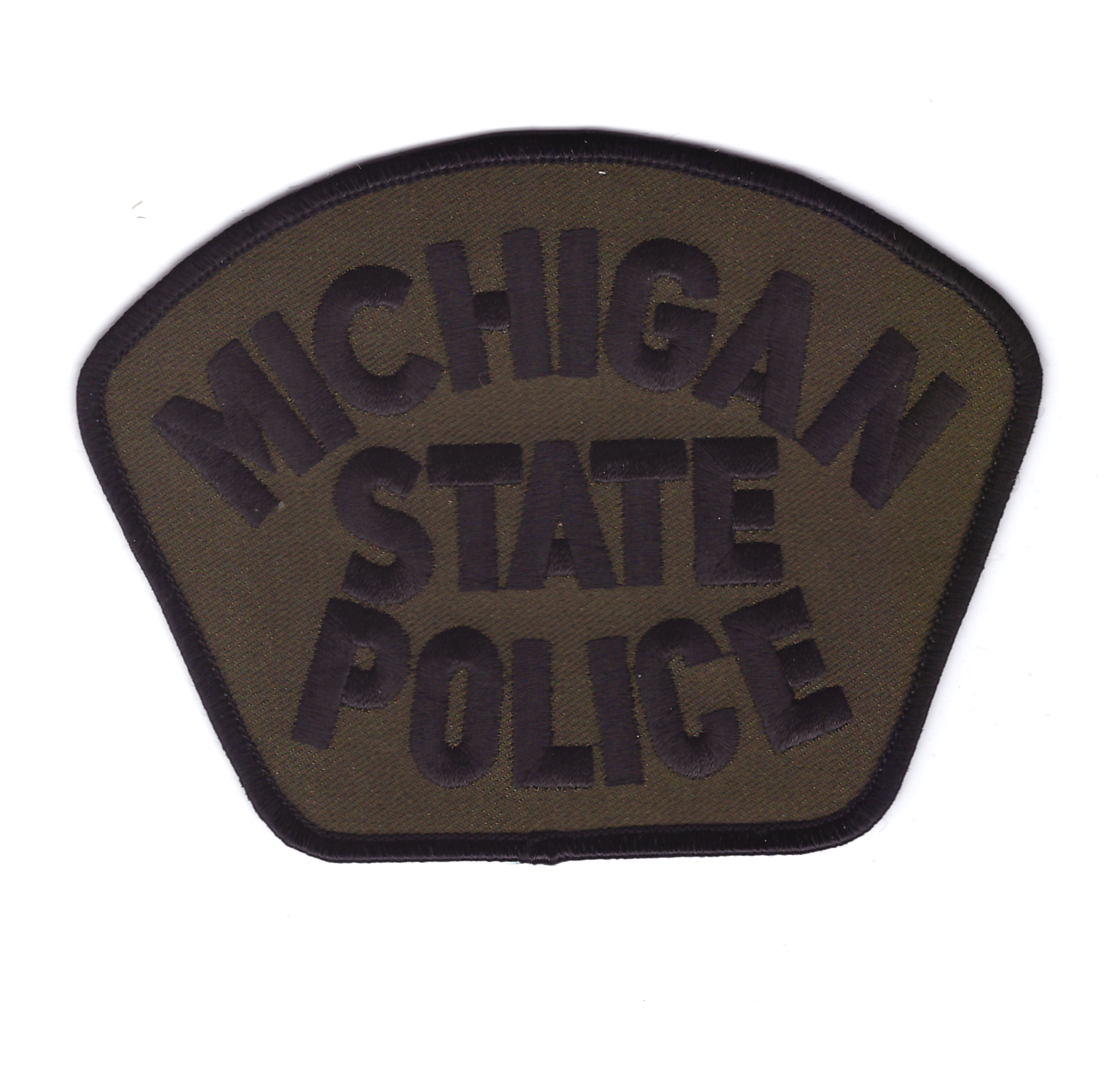 Michigan State Police Patch Aufbügler Aufnäher US Polizei