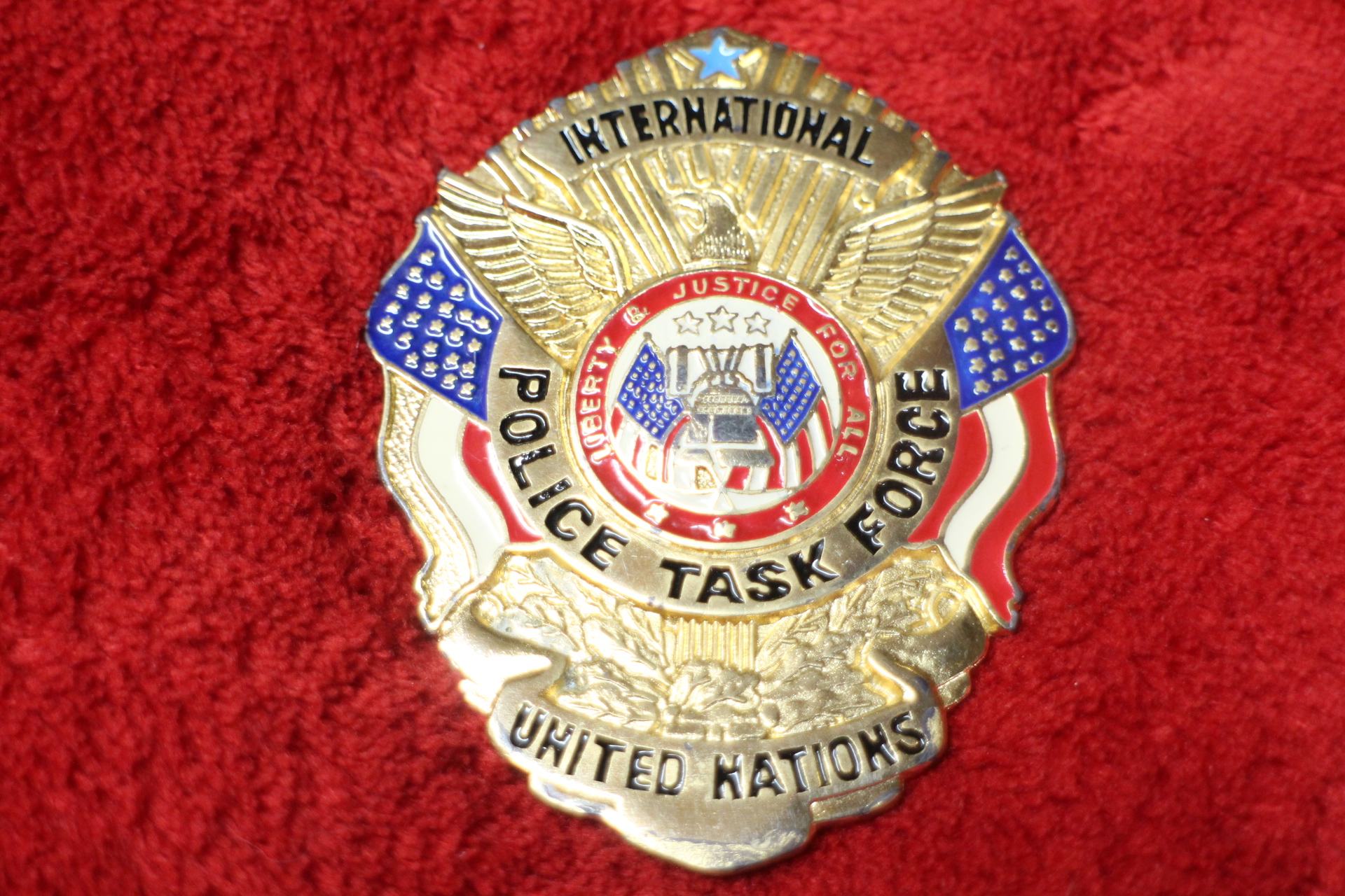 International Police Task Force Badge United Nations