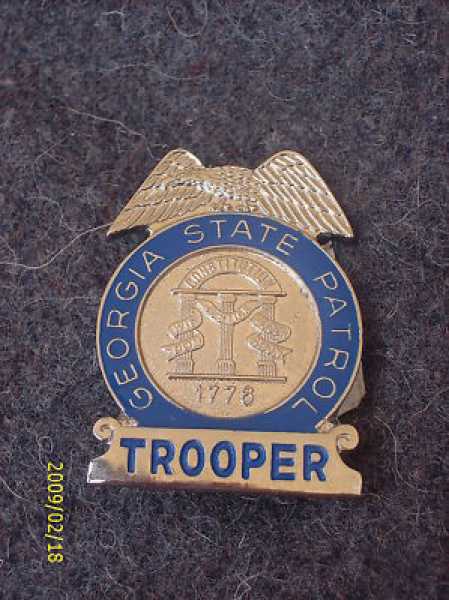 Georgia State Patrol Trooper