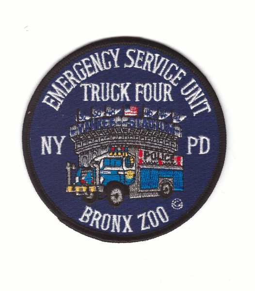 N.Y.P.D. Emergency Service Unit Patch Aufnäher