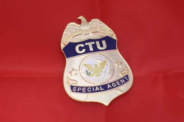 Special Agent CTU Dept. of Justice US Badge